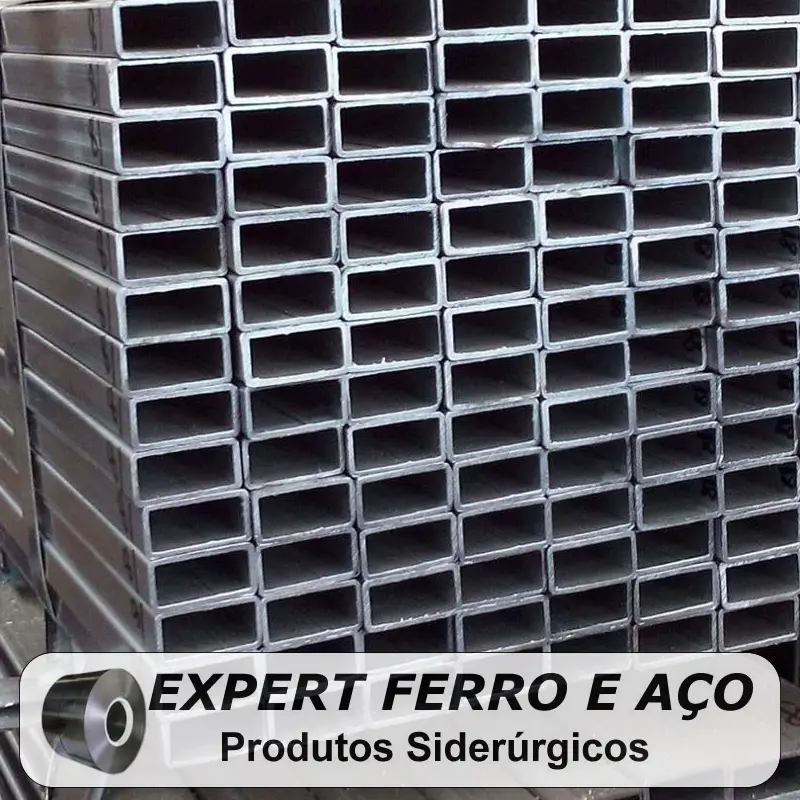 Tubo Industrial Retangular || Expert Ferro e Aço || Distribuidor de Aço ...